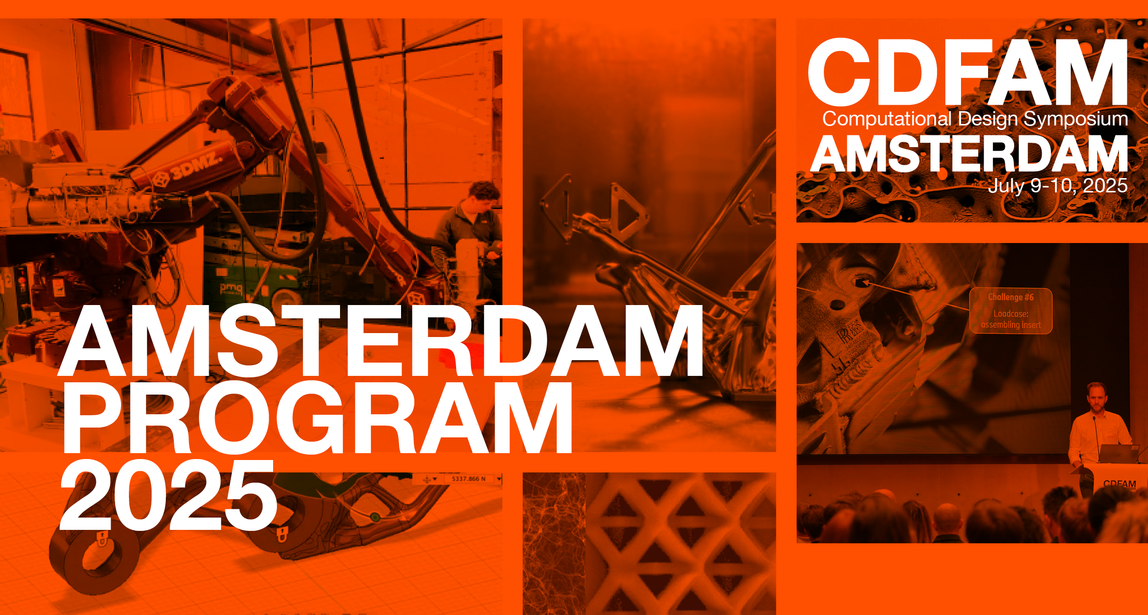 CDFAM Amsterdam 2025 Computational Design Symposium Program